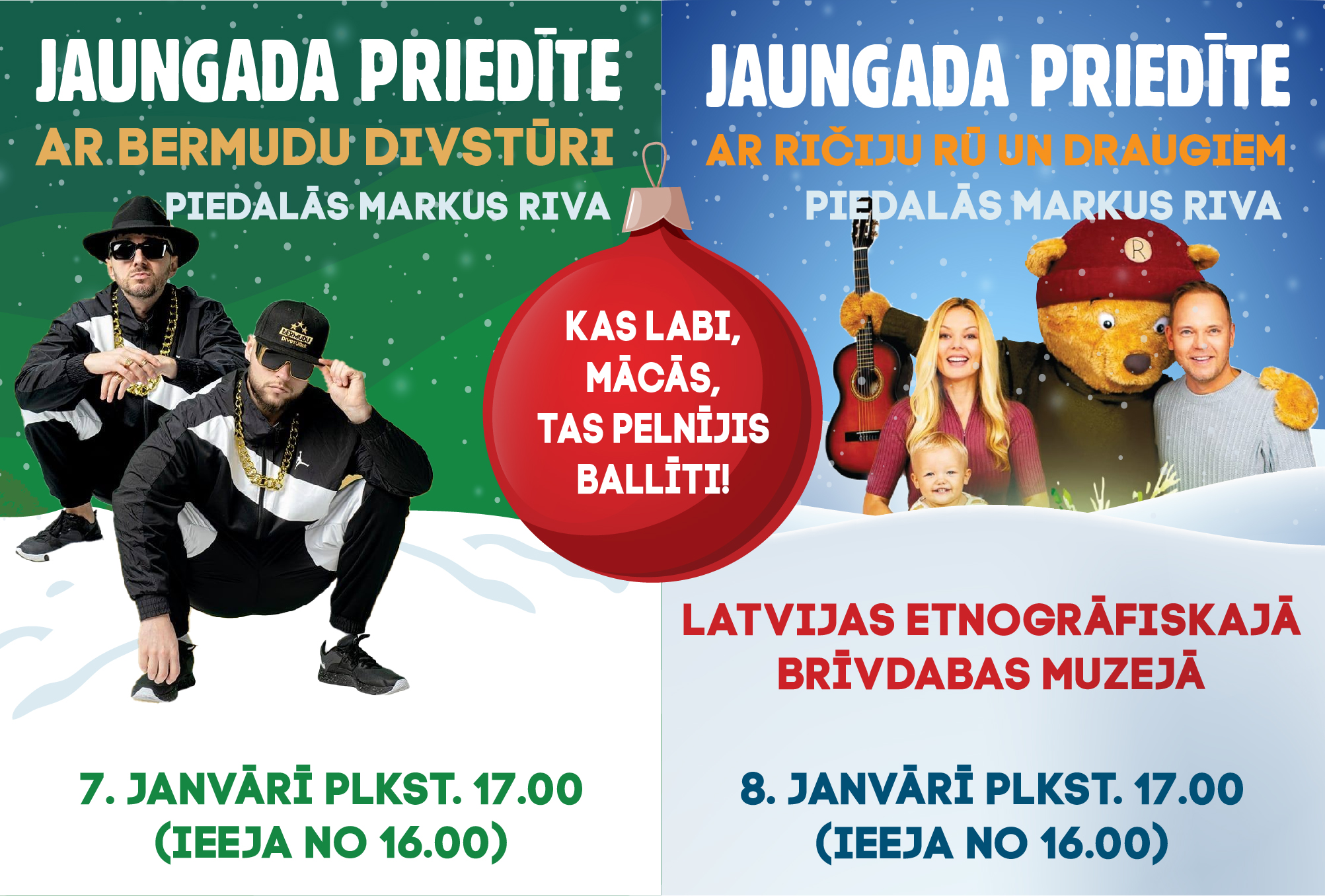 Jaunā gada pirmais festivāls bērniem līdz 14 gadiem “Jaungada priedīte ...